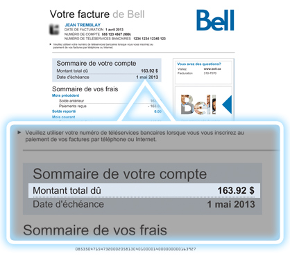 Bell - Libre-service Affaires - Inscription
